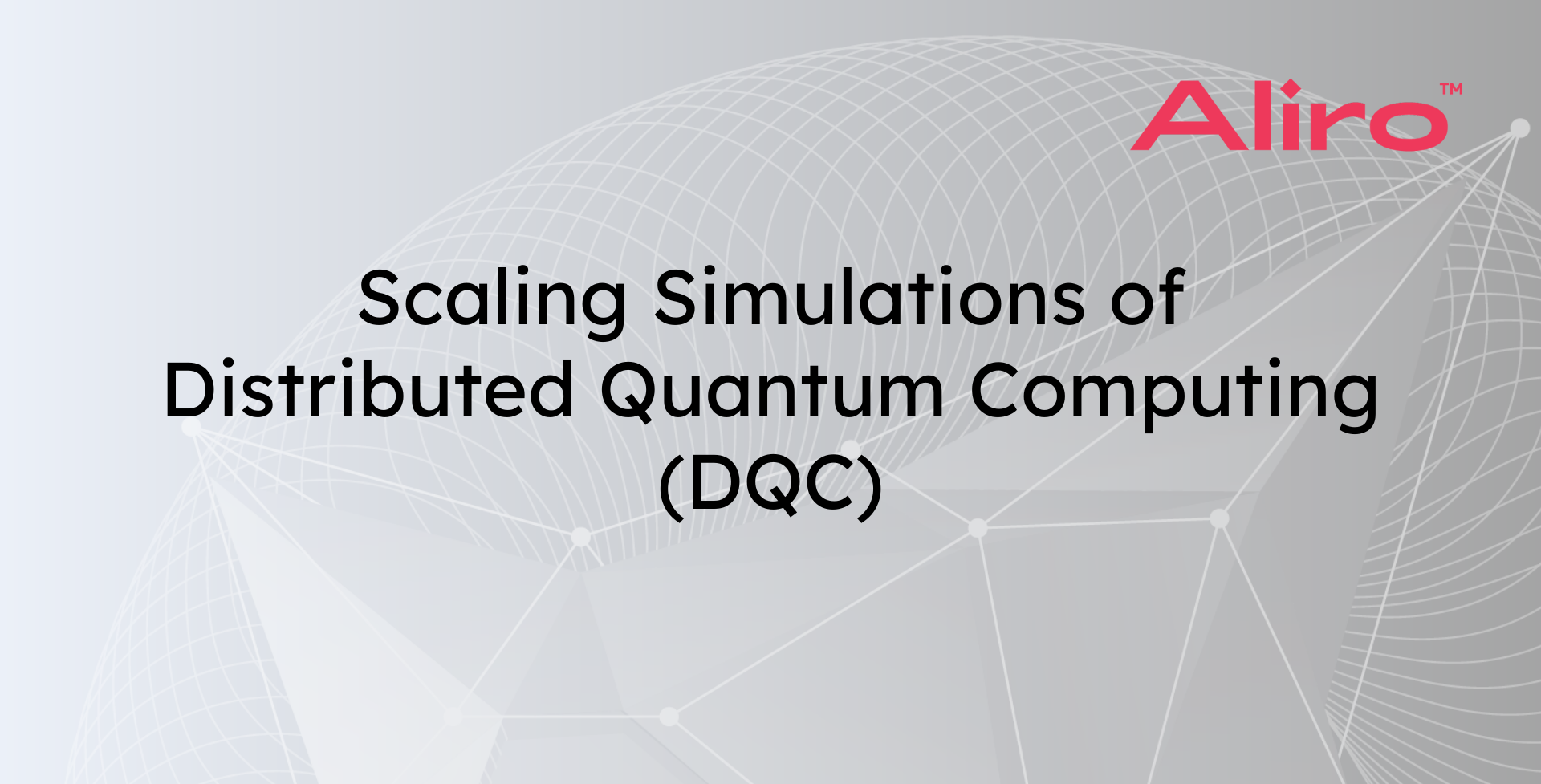 Scaling Simulations of Distributed Quantum Computing (DQC)